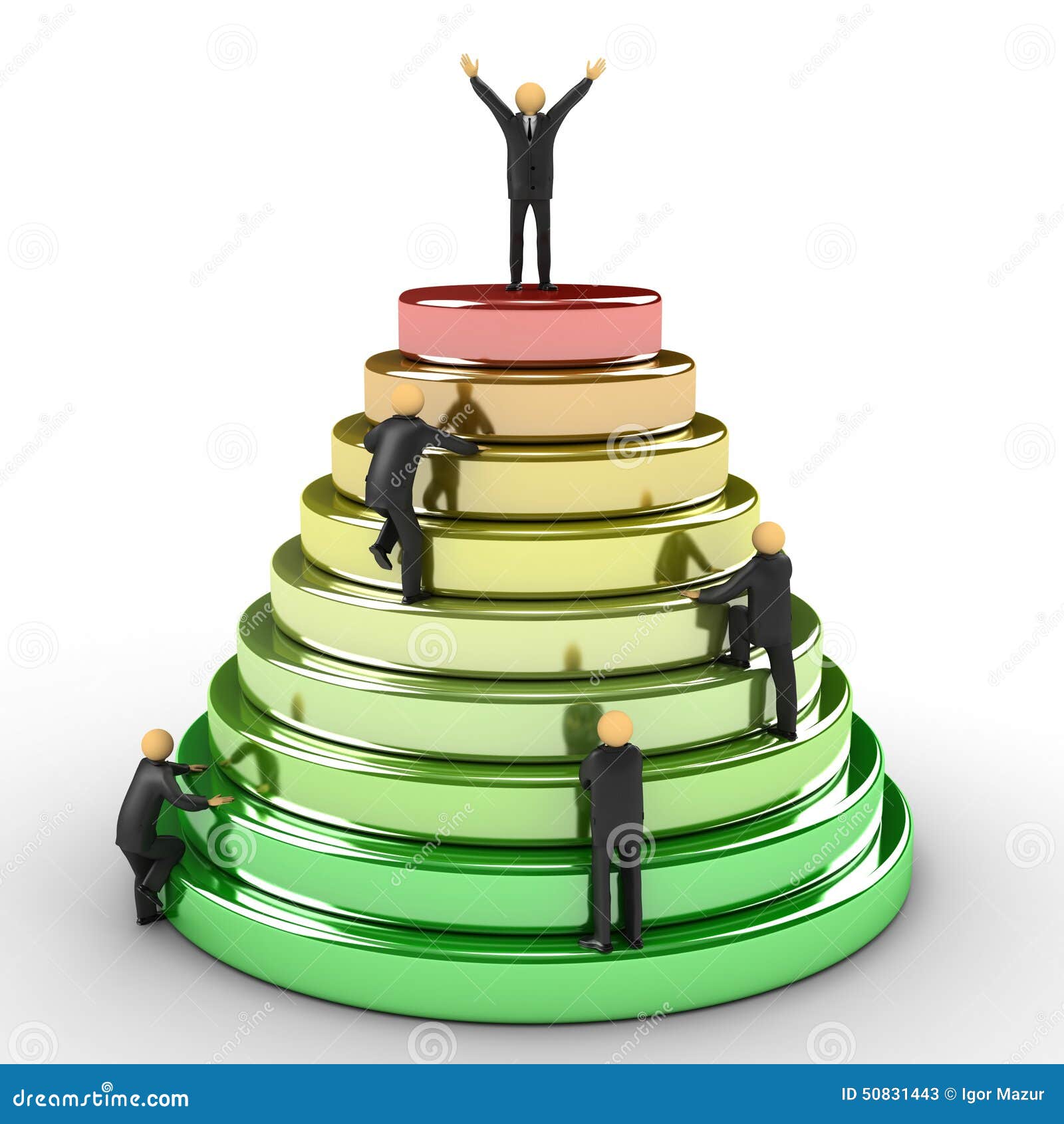 Path To Success stock illustration. Illustration of challenge - 50831443