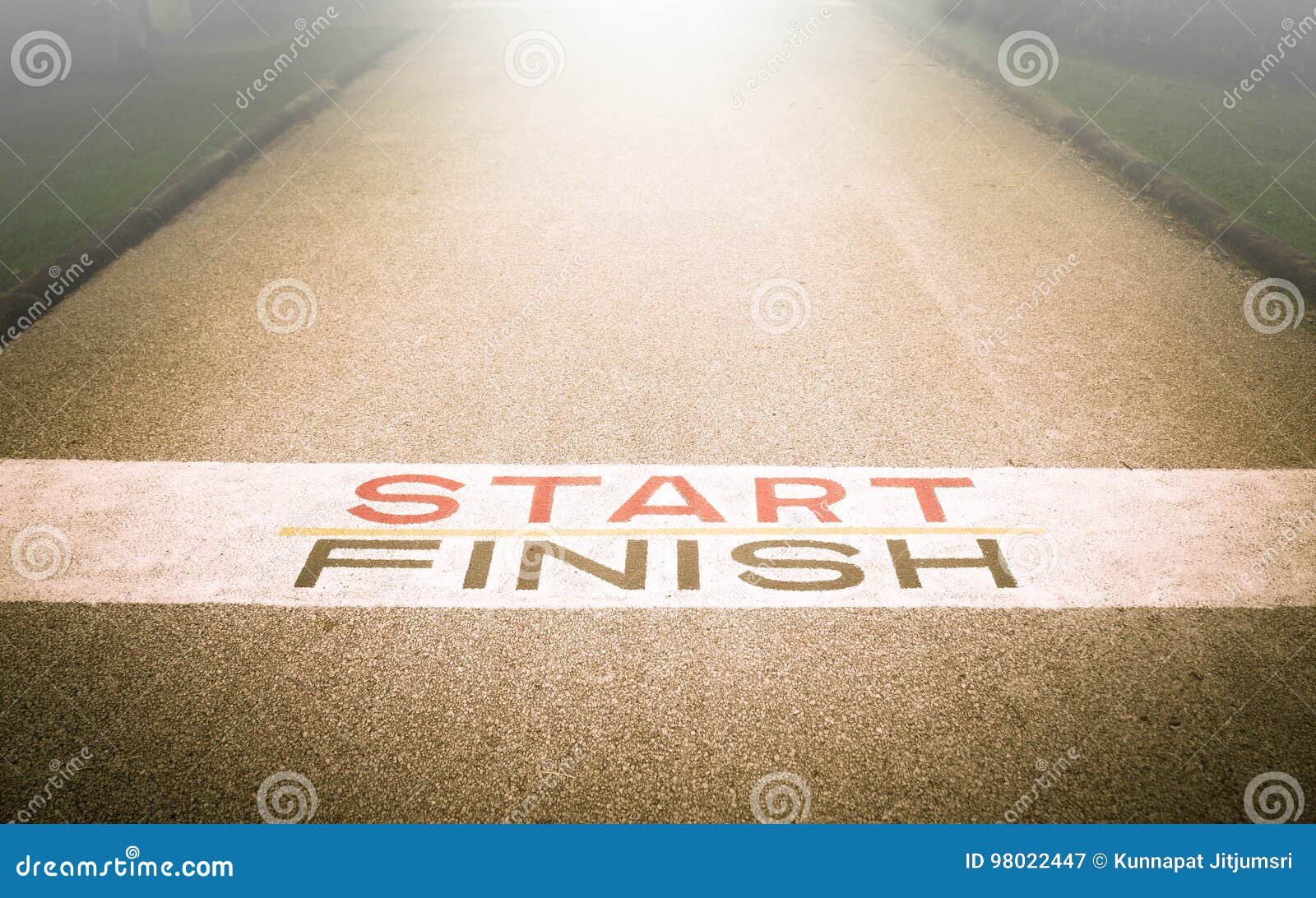 Path To Success and Future , Path To Success and the Future Road Stock ...