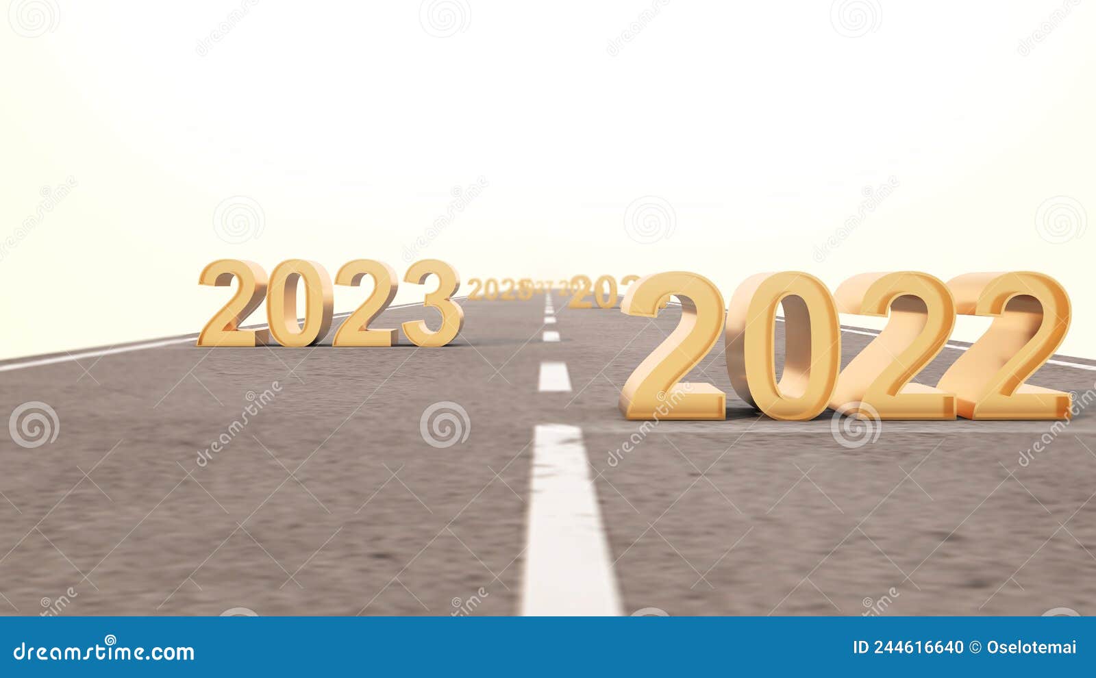 The Path To Success, Setting Goals Each Year,road Route 2022 Heading To ...
