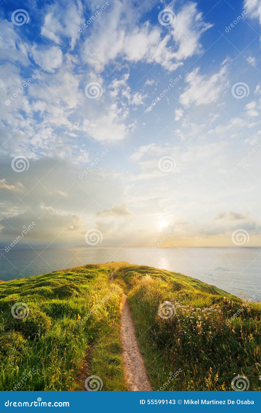 Path to the sun stock image. Image of landscape, cliff - 55599143