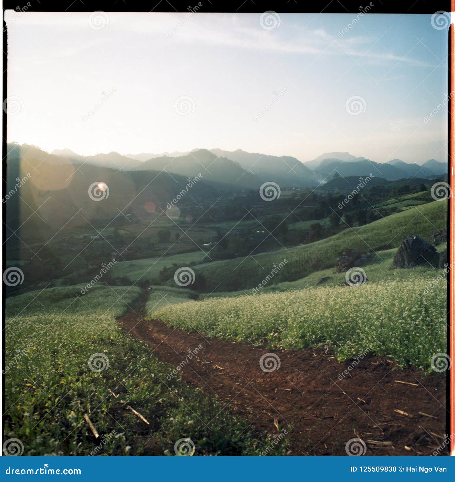 Path to vilage stock photo. Image of village, time, path - 125509830
