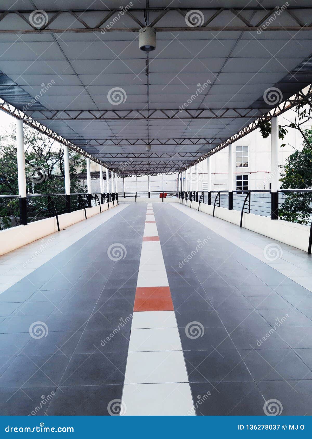 Empty Pathway stock image. Image of path, empty, perspective - 136278037