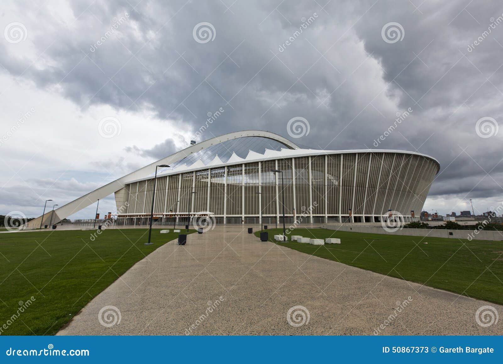 Path Towards Moses Mabhida Stadium Editorial Stock Photo - Image of ...