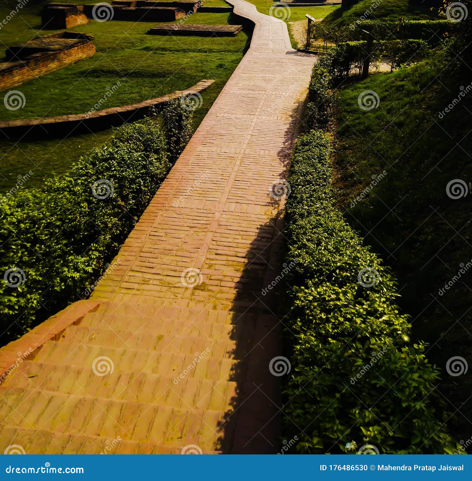 Path Towards Peace and Spirituality Stock Photo - Image of religious ...