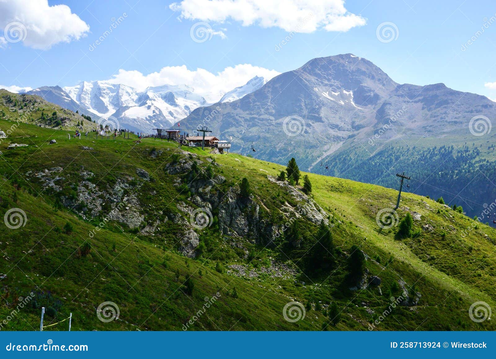 Path Up the Hill on a Sunny Day Stock Photo - Image of trees, hill ...