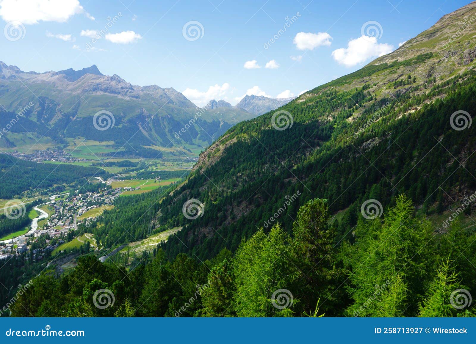 Path Up the Hill on a Sunny Day Stock Image - Image of path, travel ...