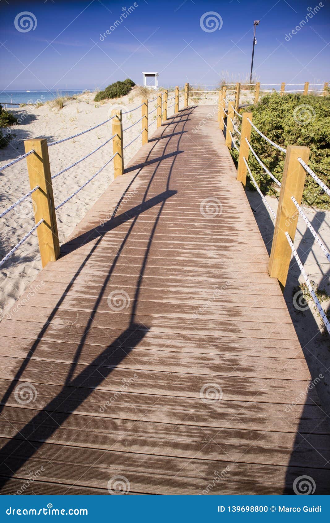Path Used for People with Handicap Stock Photo - Image of rural ...