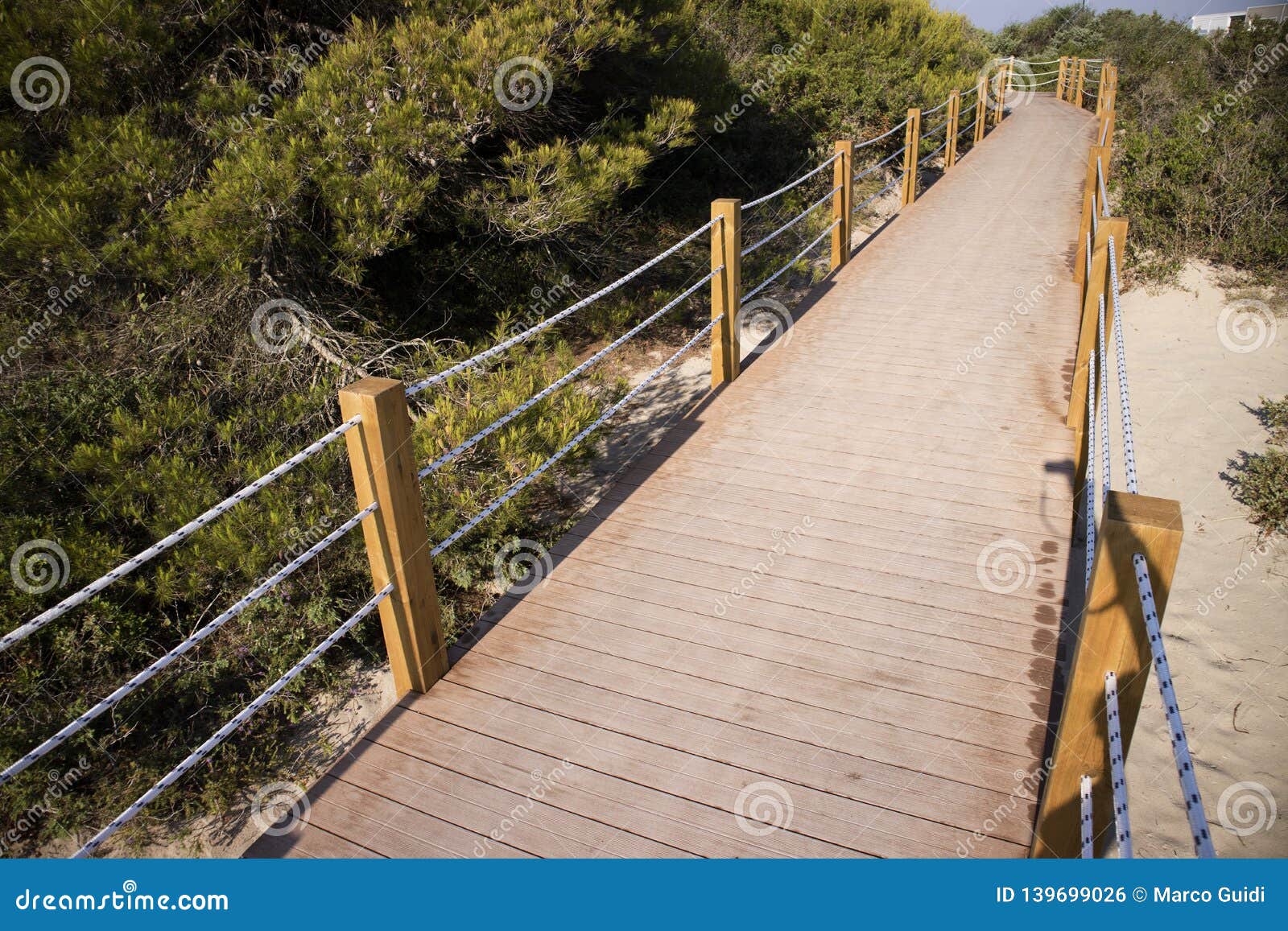 Path Used for People with Handicap Stock Photo - Image of nature ...