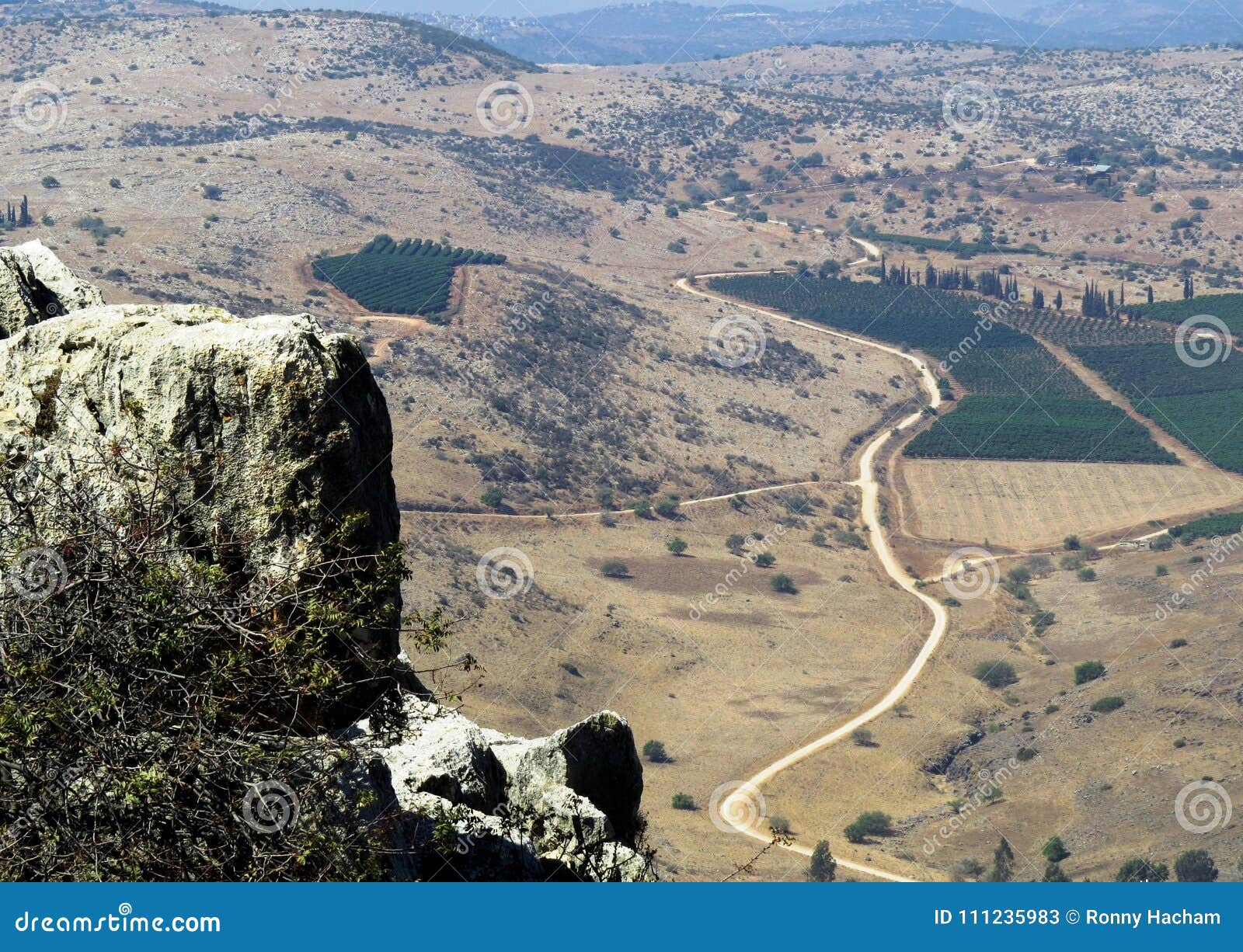 Path in the valley, stock image. Image of track, grey - 111235983