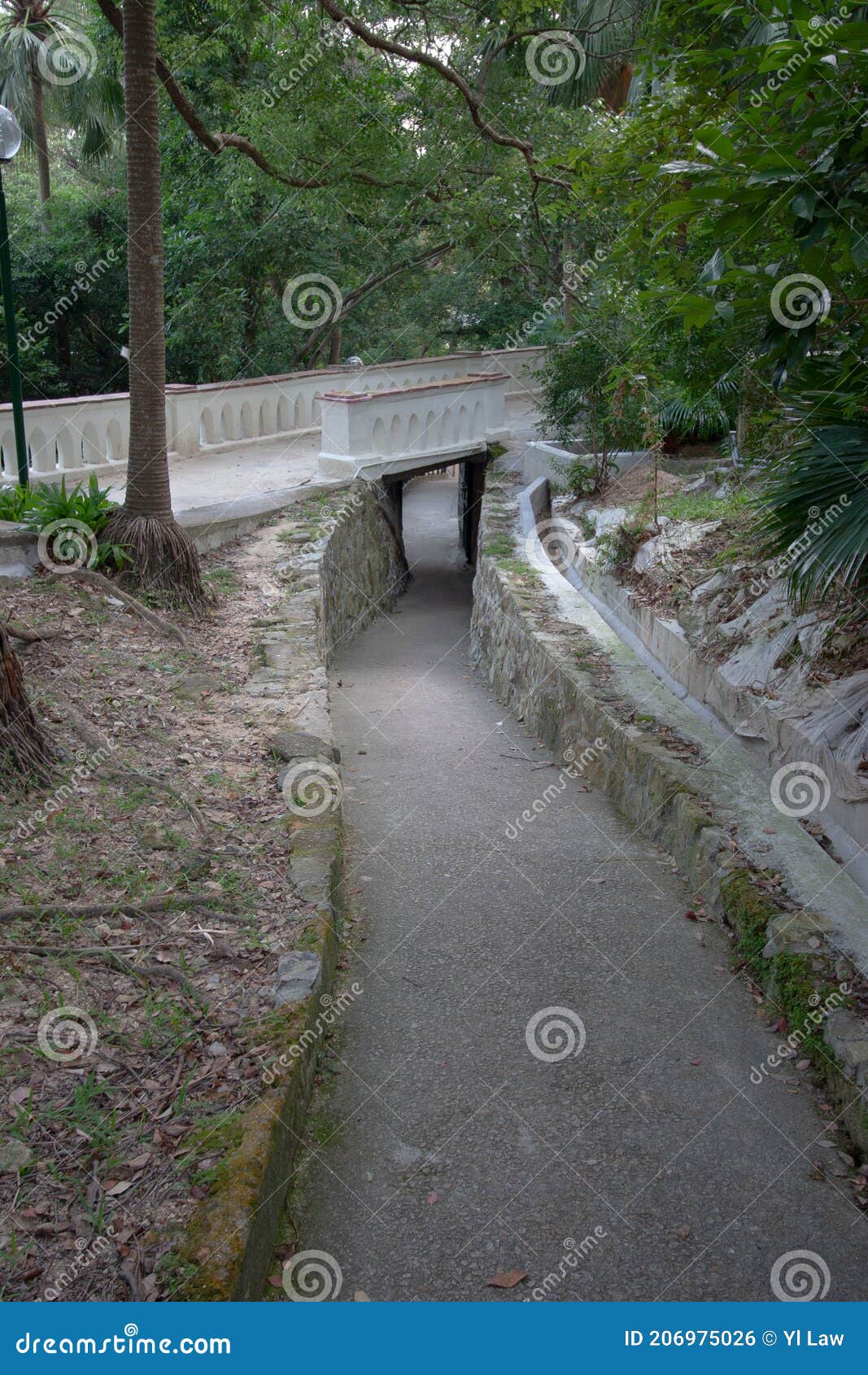 A Path Way Out of the House To Main Road 21 Oct 2006 Stock Photo ...