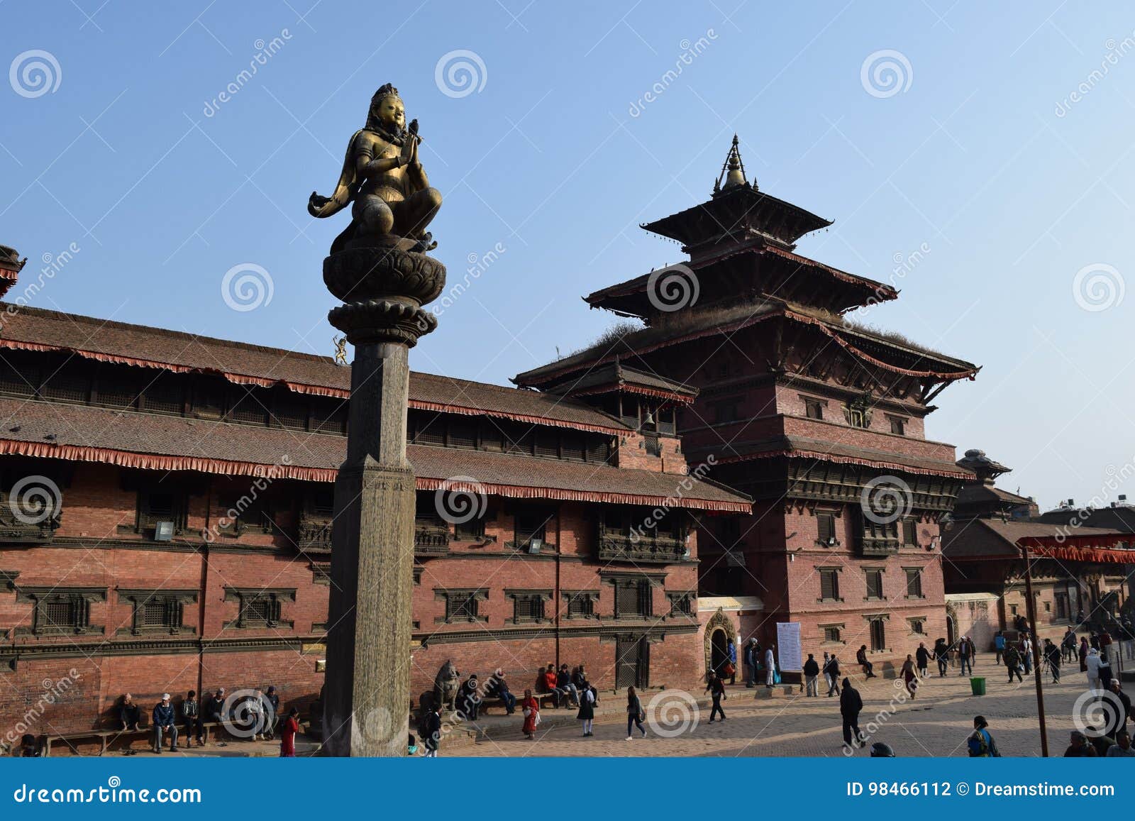 Pathan Durbar square editorial photography. Image of temple - 98466112
