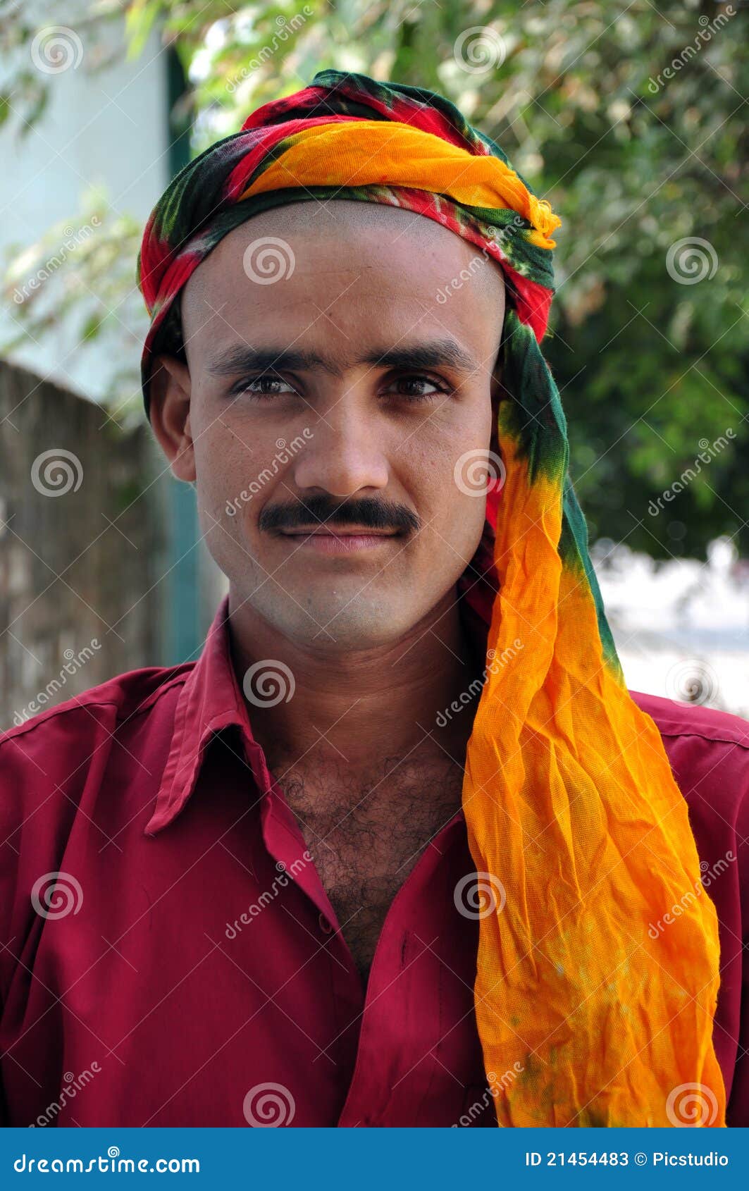 Pathan male stock image. Image of turban, indian, pathan - 21454483