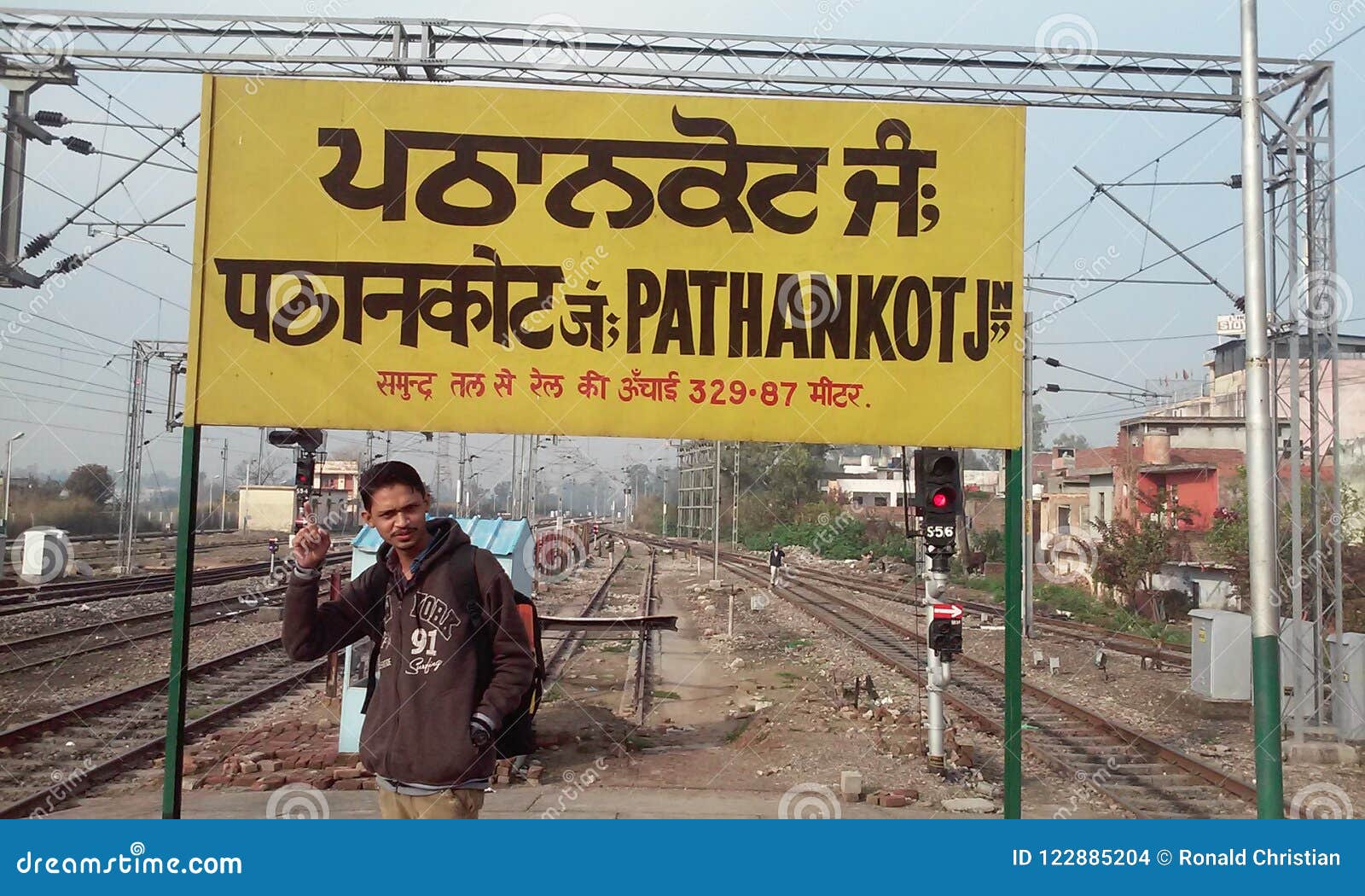 11-Pathankot Railways Station Panjab Editorial Stock Image - Image of ...