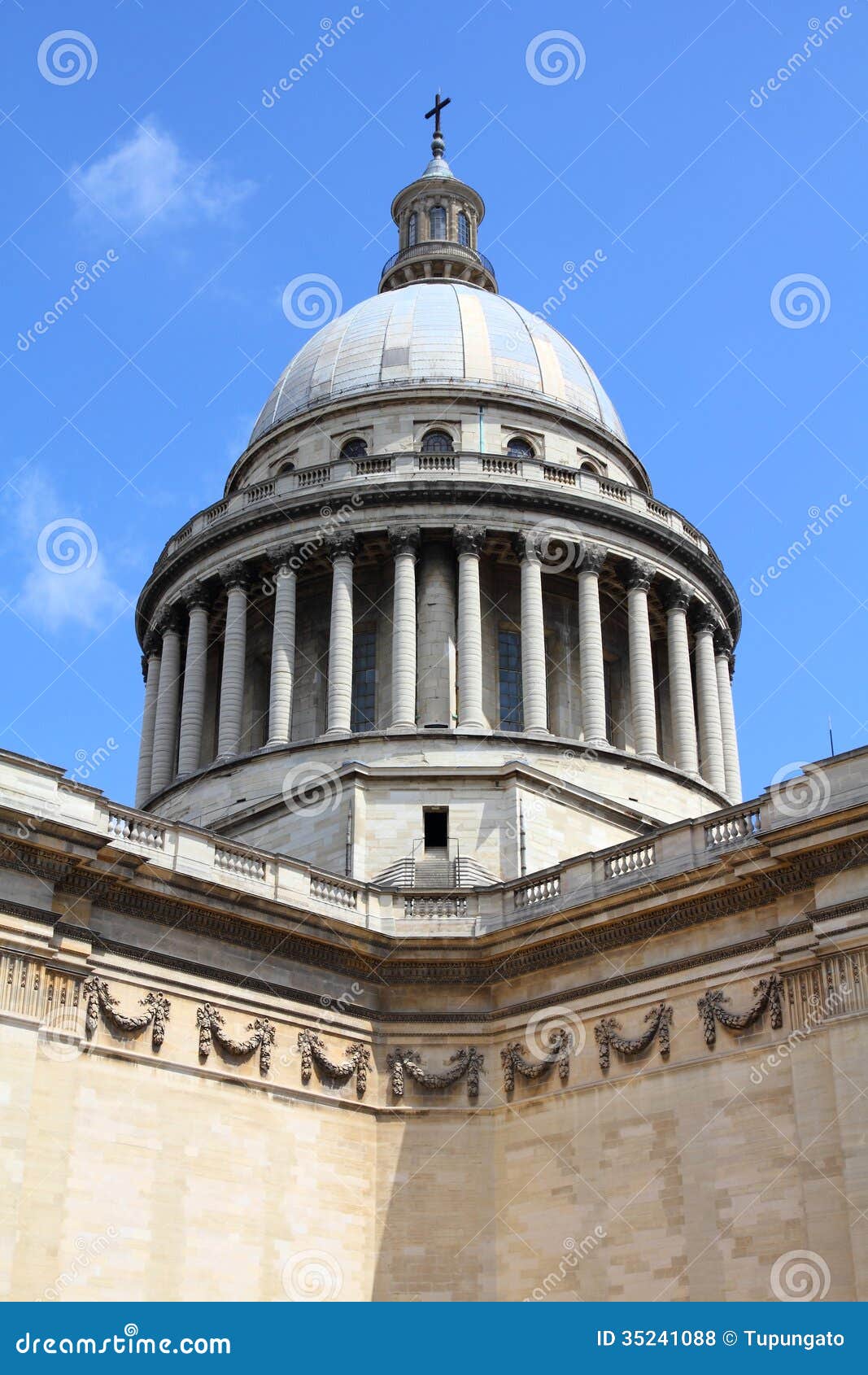 Patheon, Paris foto de stock. Imagem de monumento, europeu - 35241088