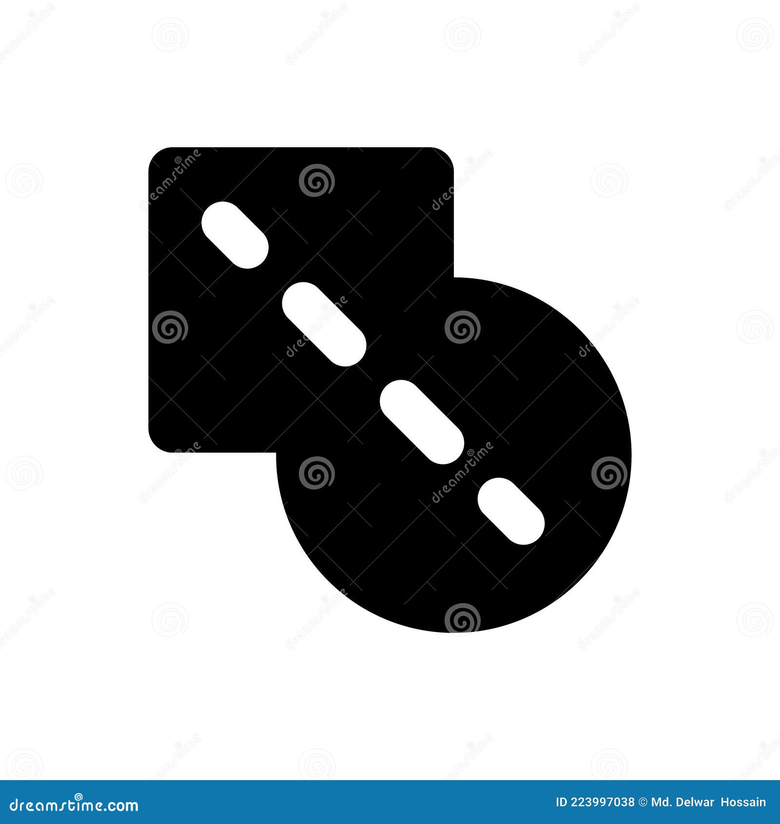 Pathfinder unite icon stock vector. Illustration of merge - 223997038