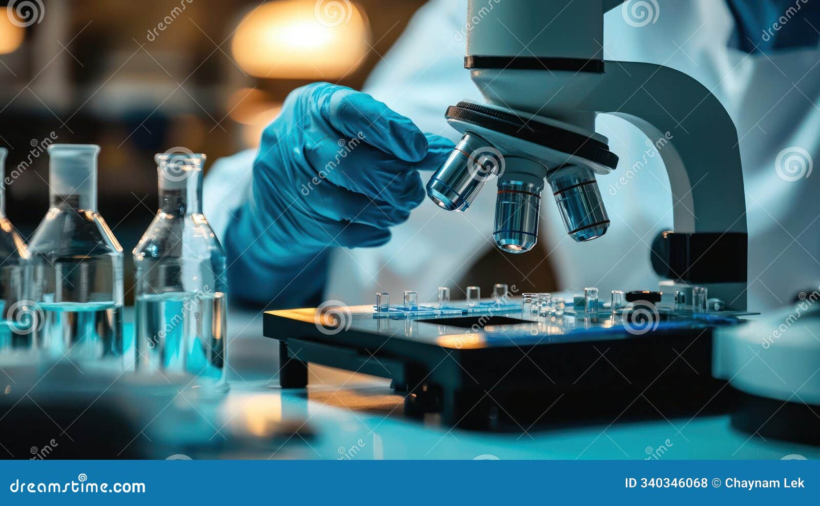 Pathogen Analysis and Control Development Stock Illustration ...