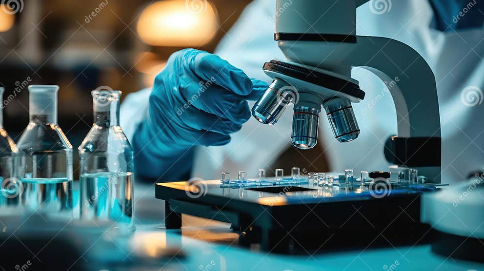 Pathogen Analysis and Control Development Stock Illustration ...