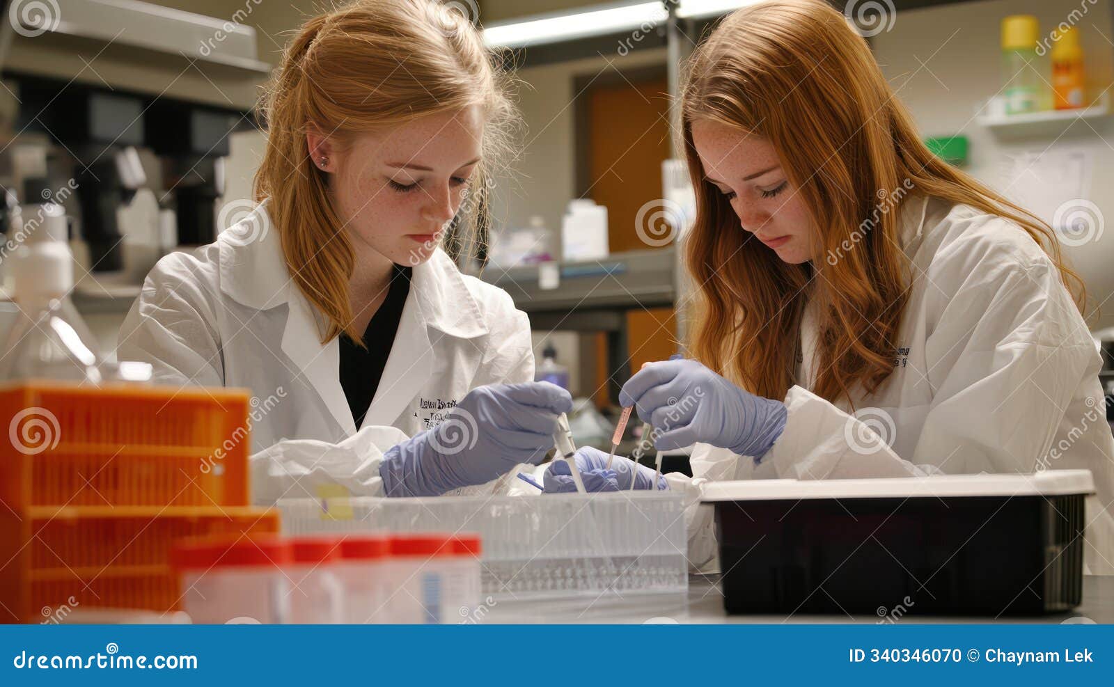 Pathogen Analysis and Control Development Stock Illustration ...