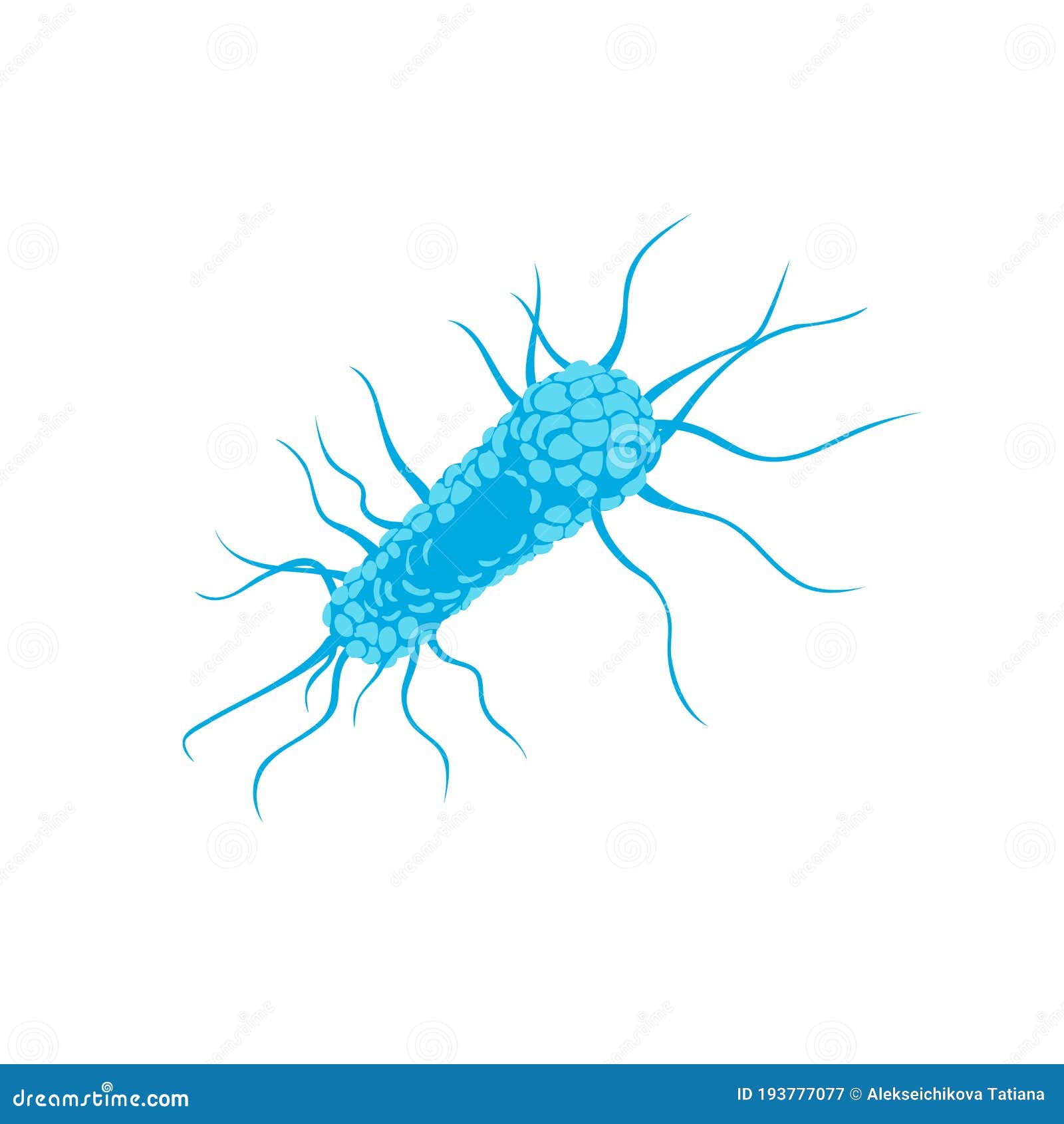 Bacterial Flagellum Microscopic Germ Cartoon Vector | CartoonDealer.com ... Bacterial Flagellum Microscopic Germ Cartoon Vector | CartoonDealer.com ...