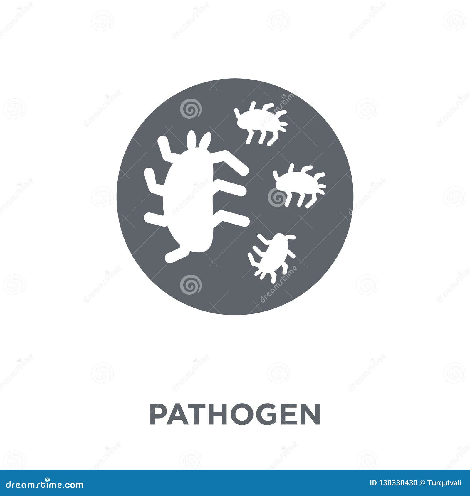Pathogen Icon from Hygiene Collection. Stock Vector - Illustration of ...