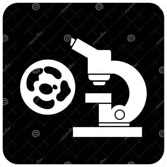 Pathology Icon for Hospitals or Medical Industry. Stock Illustration ...