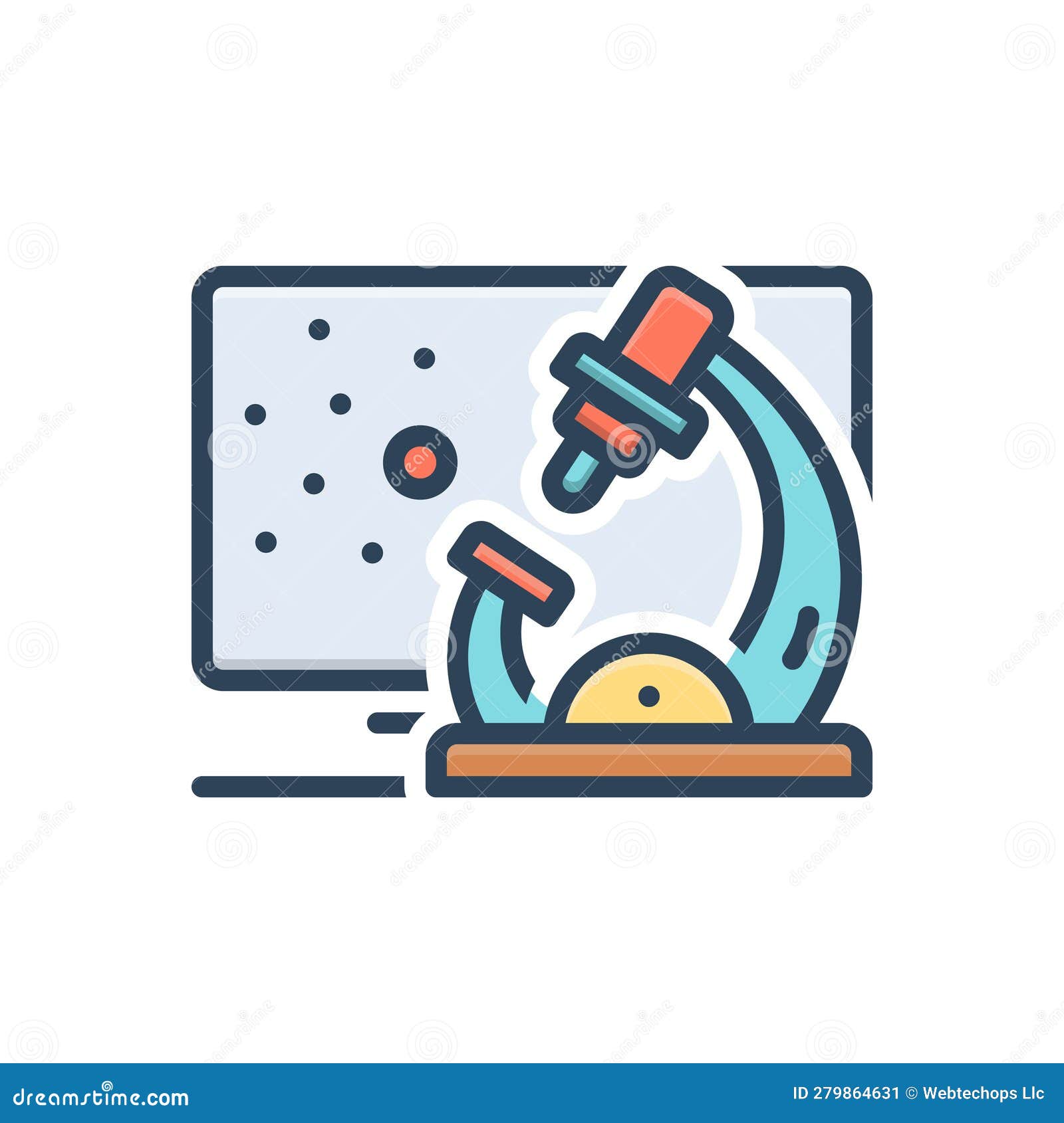Color Illustration Icon for Pathology, Laboratory and Equipent Stock ...