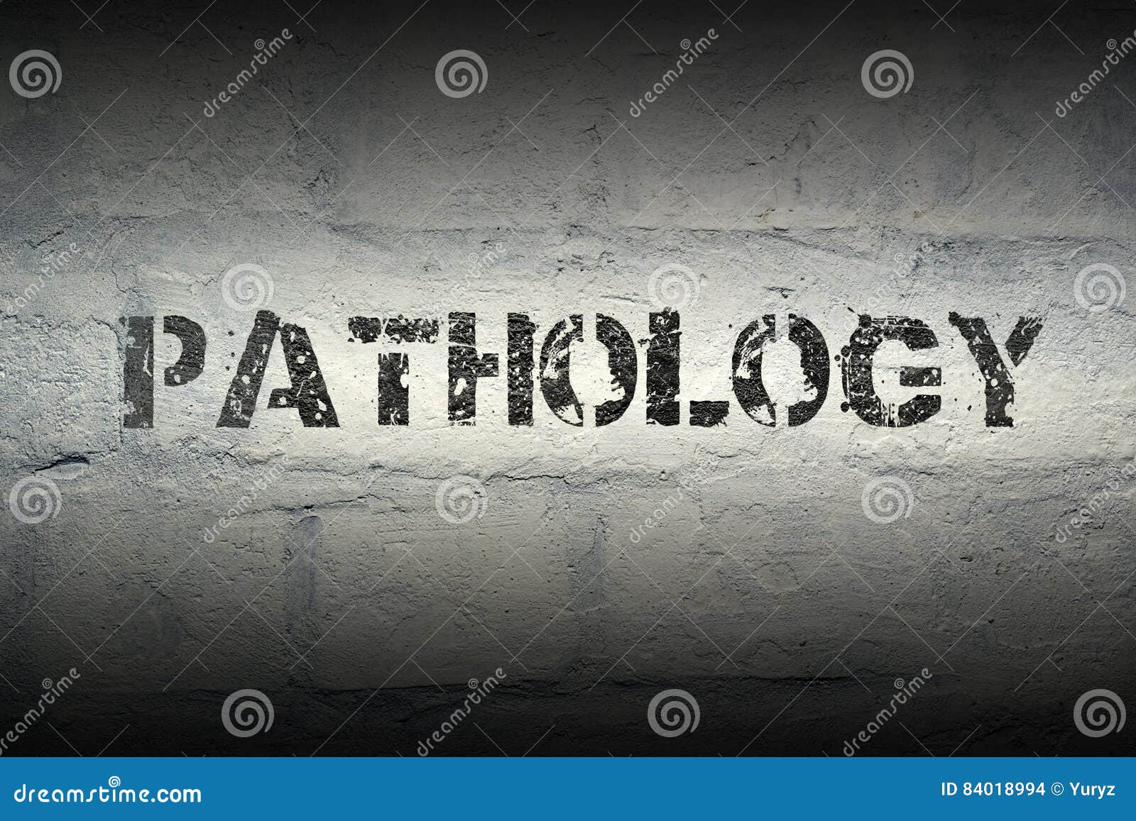 Pathology WORD GR stock photo. Image of grunge, print - 84018994