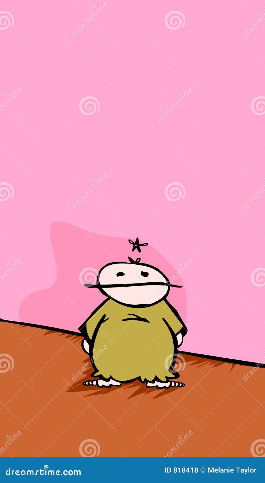 Pathos stock illustration. Illustration of pathos, orange - 818418