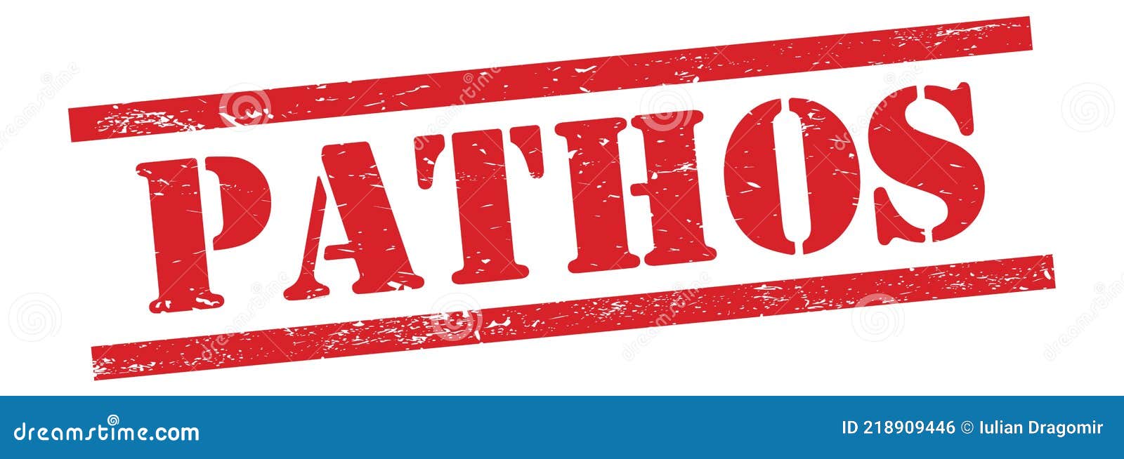PATHOS Word Written On Red Round Stamp Stock Image | CartoonDealer.com ...