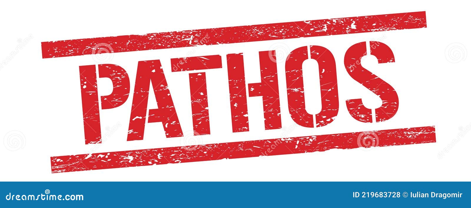 PATHOS Word Written On Red Round Stamp Stock Image | CartoonDealer.com ...