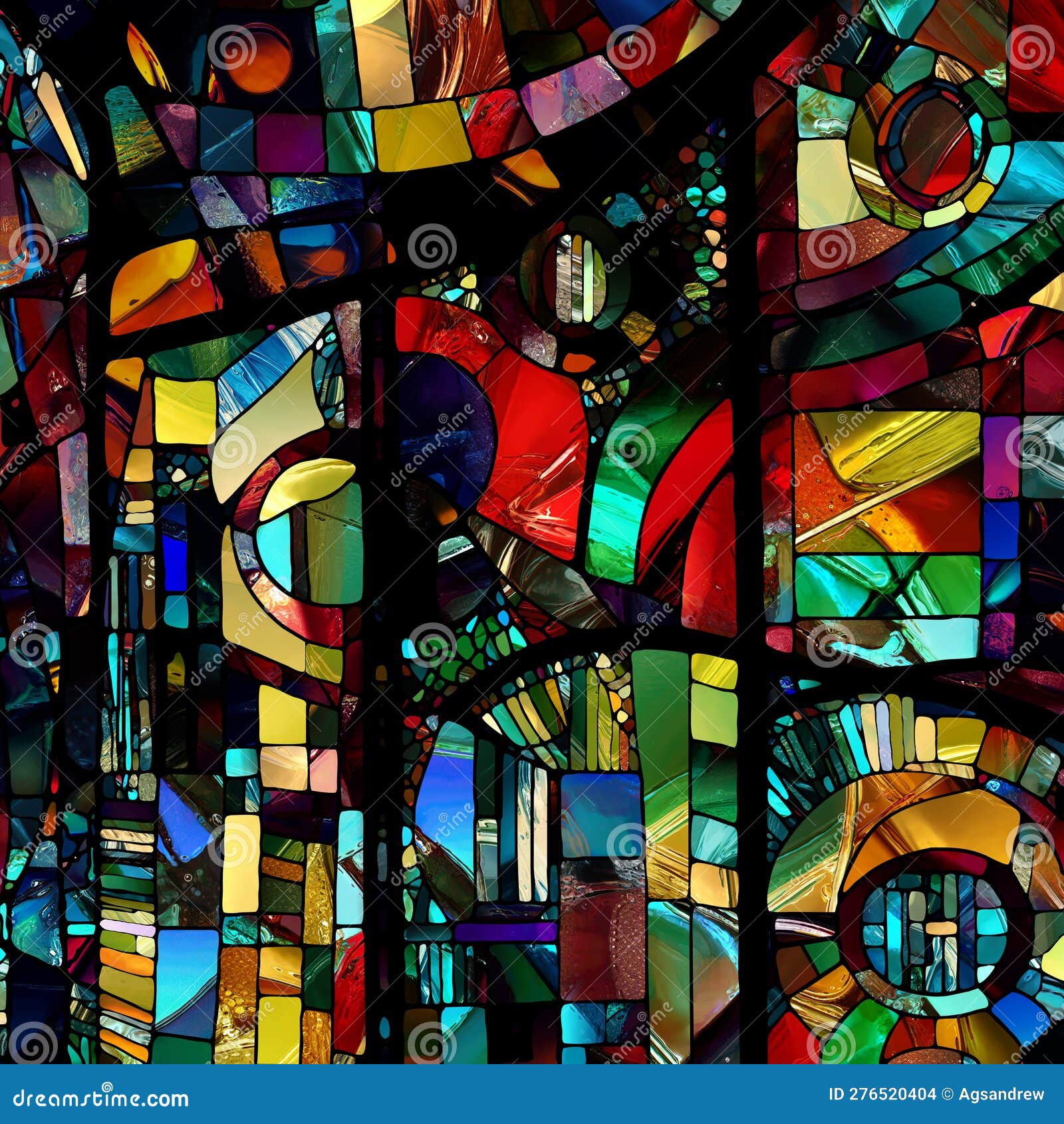 Paths of Bright Glass stock illustration. Illustration of inspiration ...