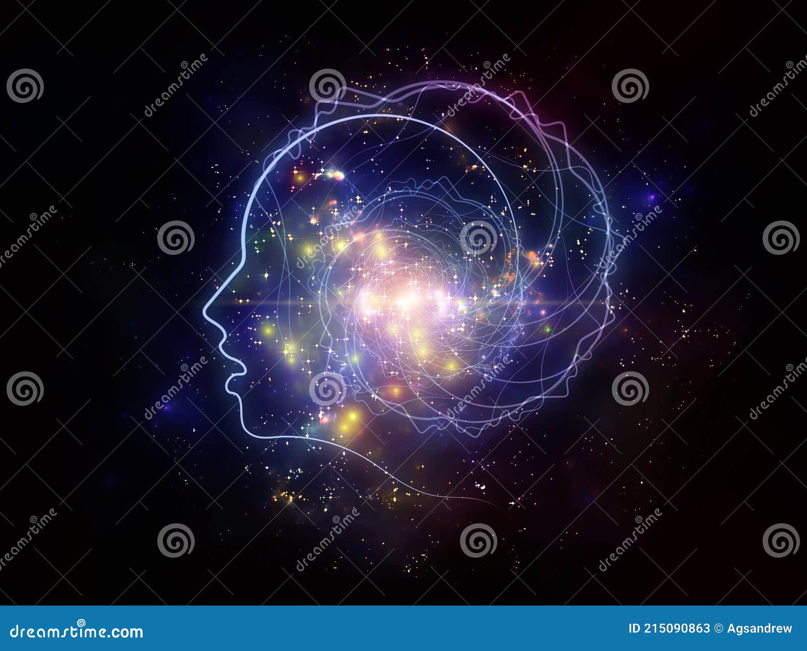 Paths of Memory stock illustration. Illustration of reason - 215090863