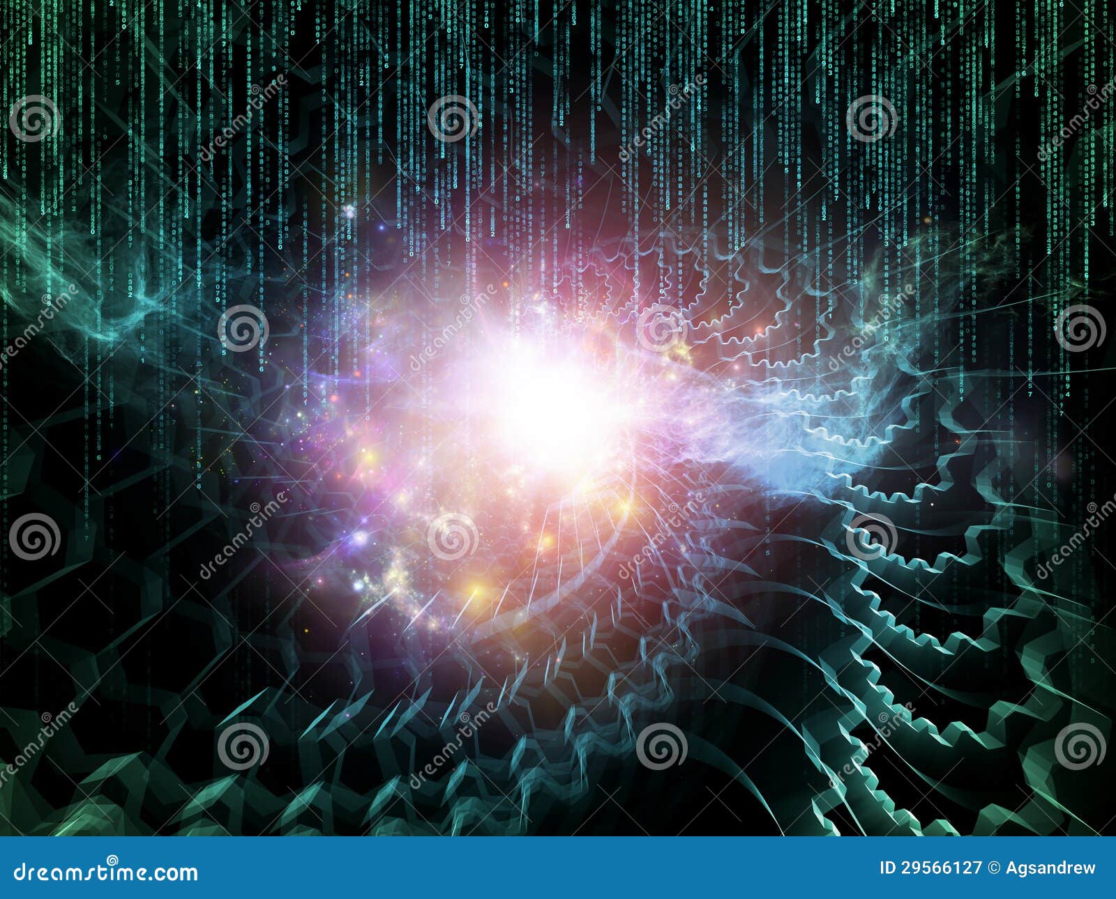 Paths of Technology stock illustration. Illustration of abstract - 29566127