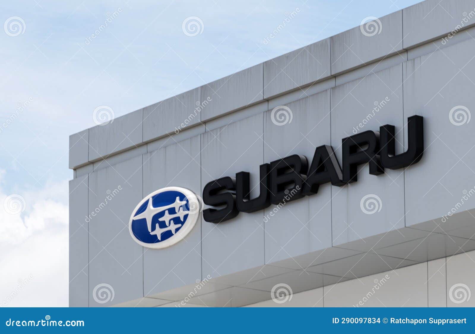 Logo Of Subaru Japanese Automaker Editorial Photo | CartoonDealer.com ...