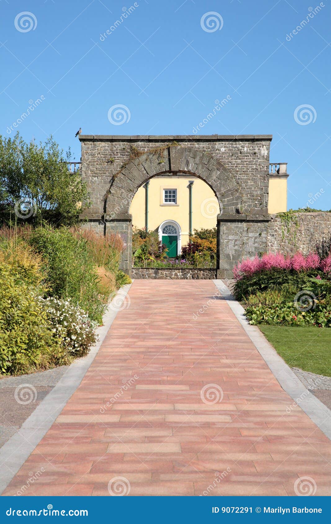 Terracotta Pathway Texture Stock Image | CartoonDealer.com #859879