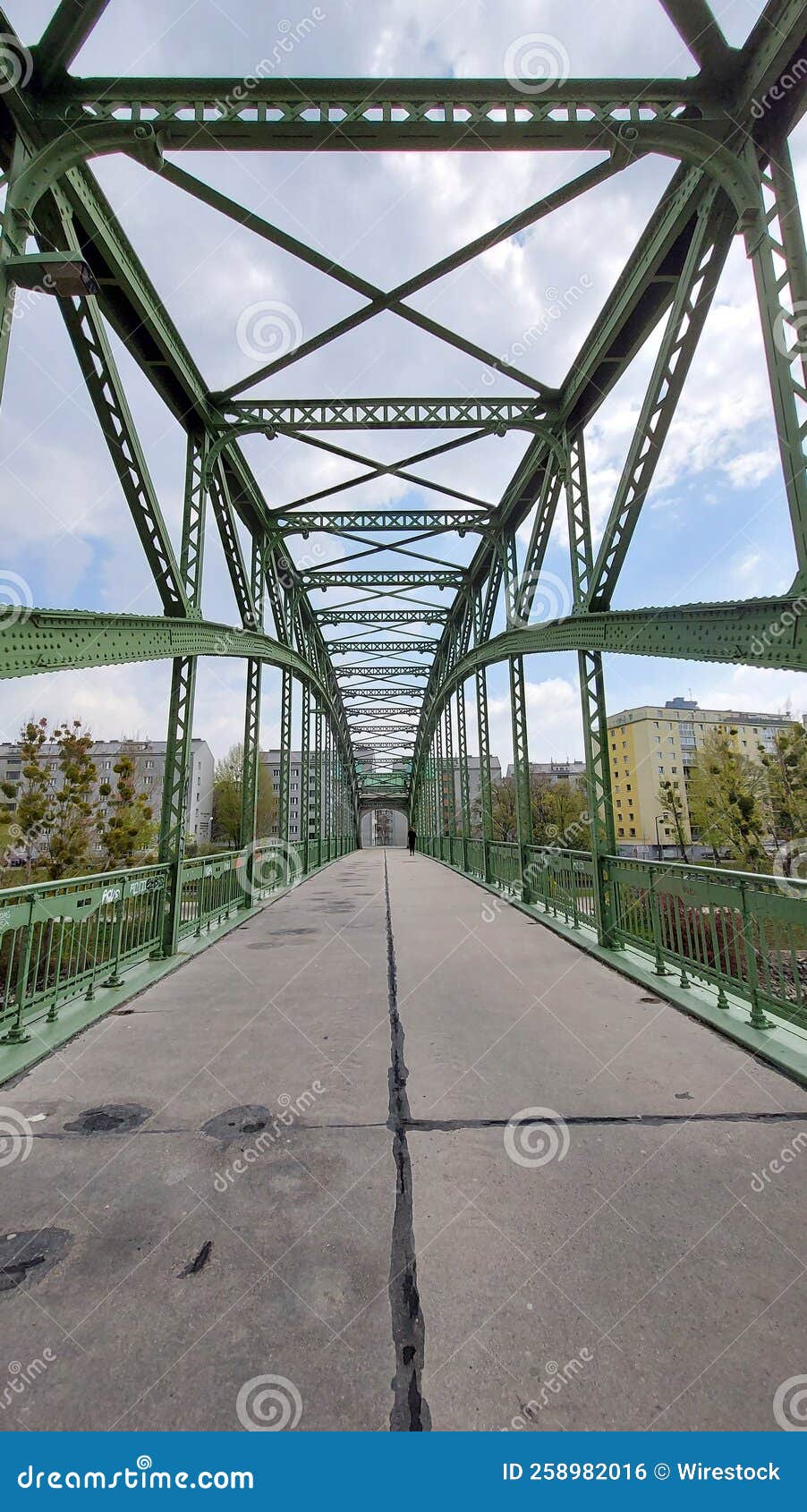 Pathway on a Bridge in the Morning Editorial Photo - Image of vienna ...