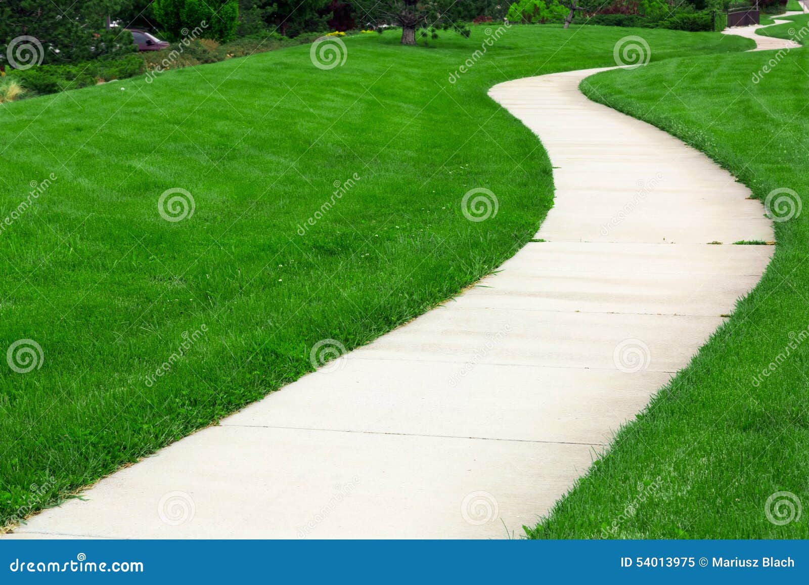 Pathway stock image. Image of texture, grass, landscape - 54013975