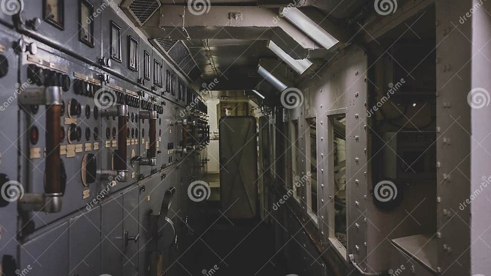 Pathway in the Control Section Stock Photo - Image of industry ...