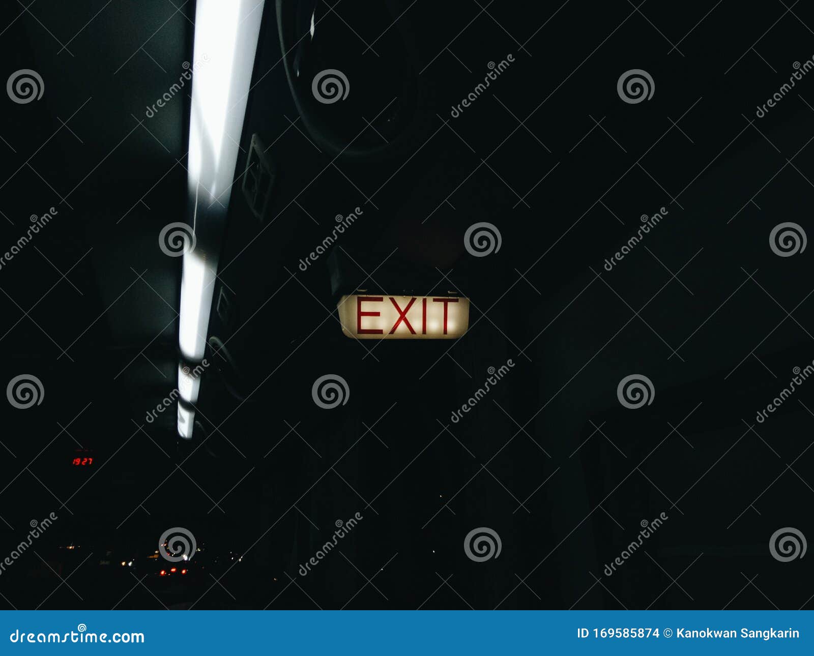 The pathway has an exit stock photo. Image of preset - 169585874