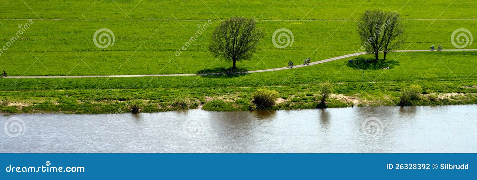 Pathway By Lake Or River Stock Photography | CartoonDealer.com #26328392
