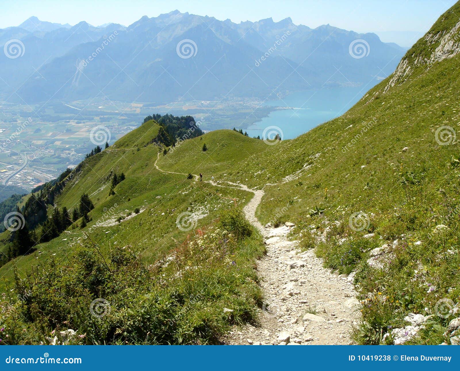 Pathway in the mountain stock photo. Image of calmness - 10419238