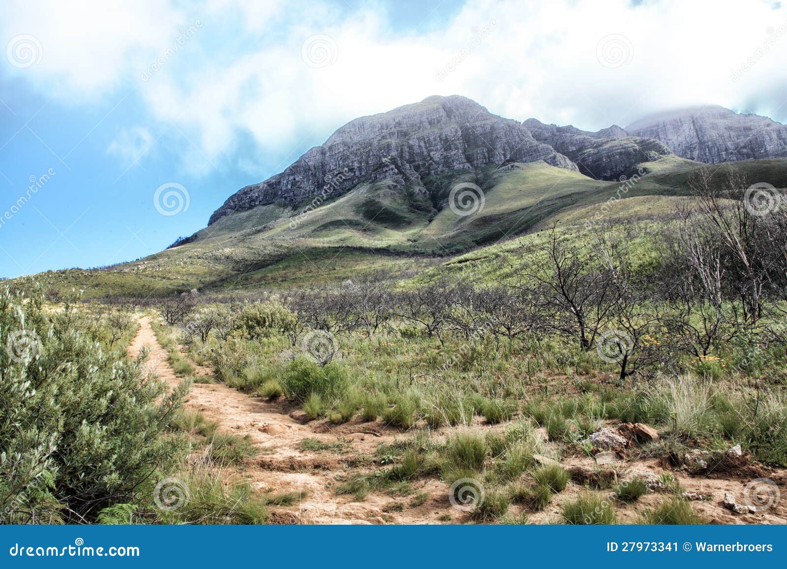Pathway In Mountains Royalty-Free Stock Photo | CartoonDealer.com #27973341