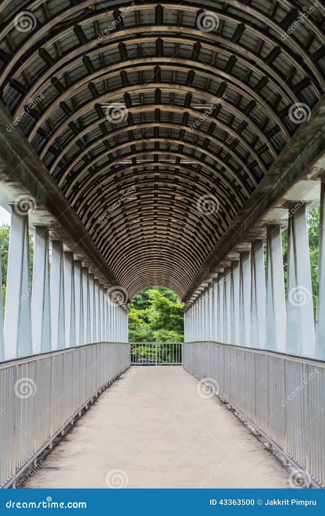 Pathway Near on the Main Road Stock Photo - Image of corridor, exit ...