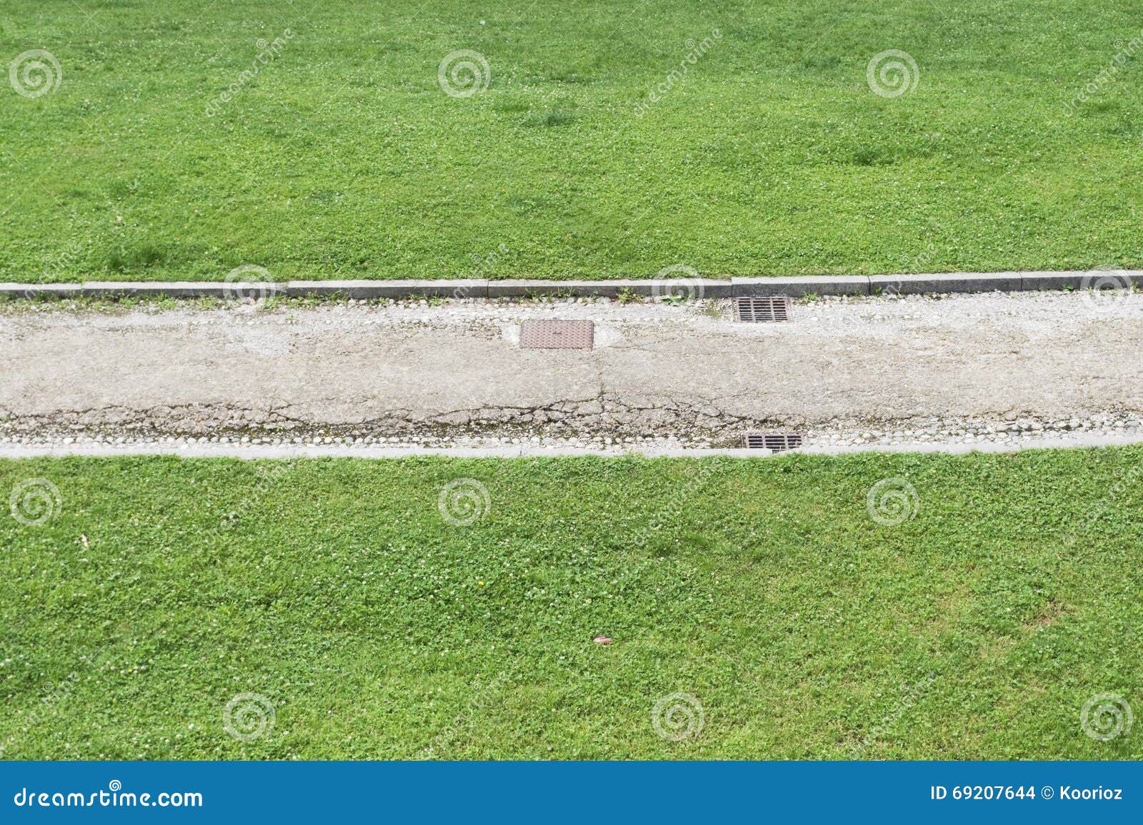 Pathway in a park stock photo. Image of grass, view, horizontal - 69207644