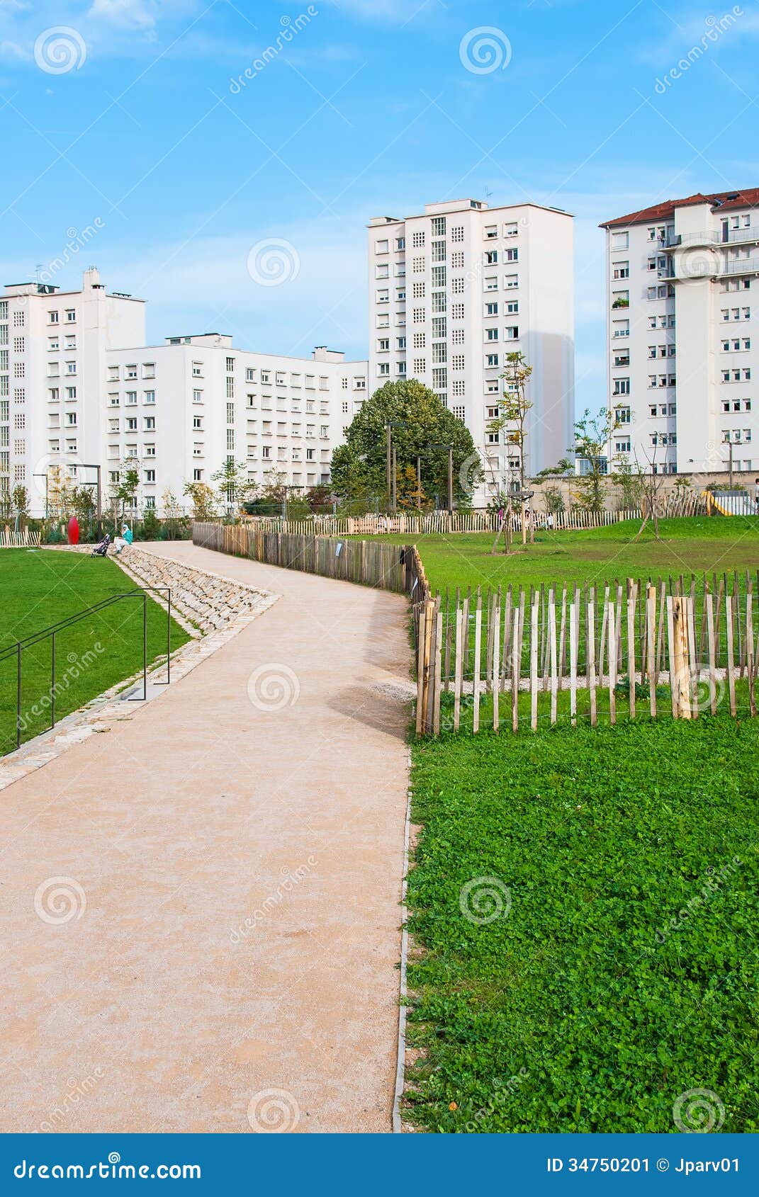 Pathway in the park stock image. Image of autumn, lane - 34750201
