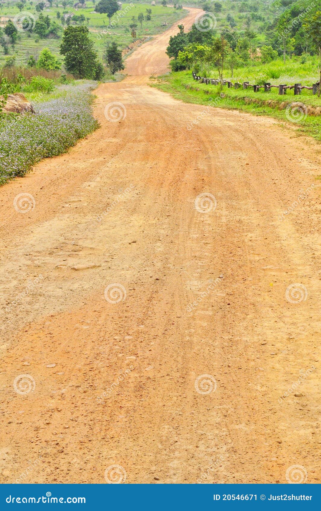 Pathway road in the rural stock image. Image of landscape - 20546671