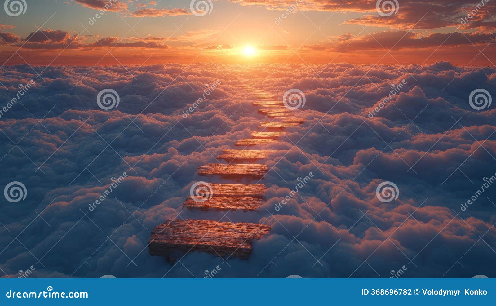 Pathway To Heaven Royalty-Free Stock Photography | CartoonDealer.com ...
