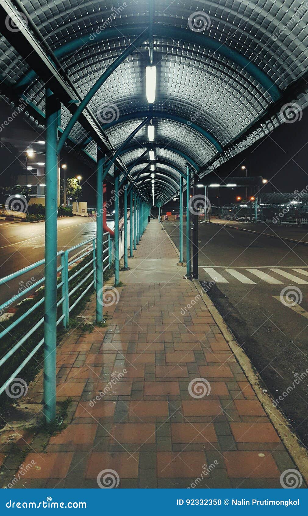 Pathway Structure Of Roof Curve Stock Photo | CartoonDealer.com #92332350