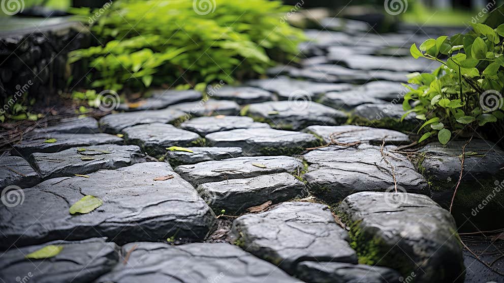 Pathway textured grey stock illustration. Illustration of photograph ...