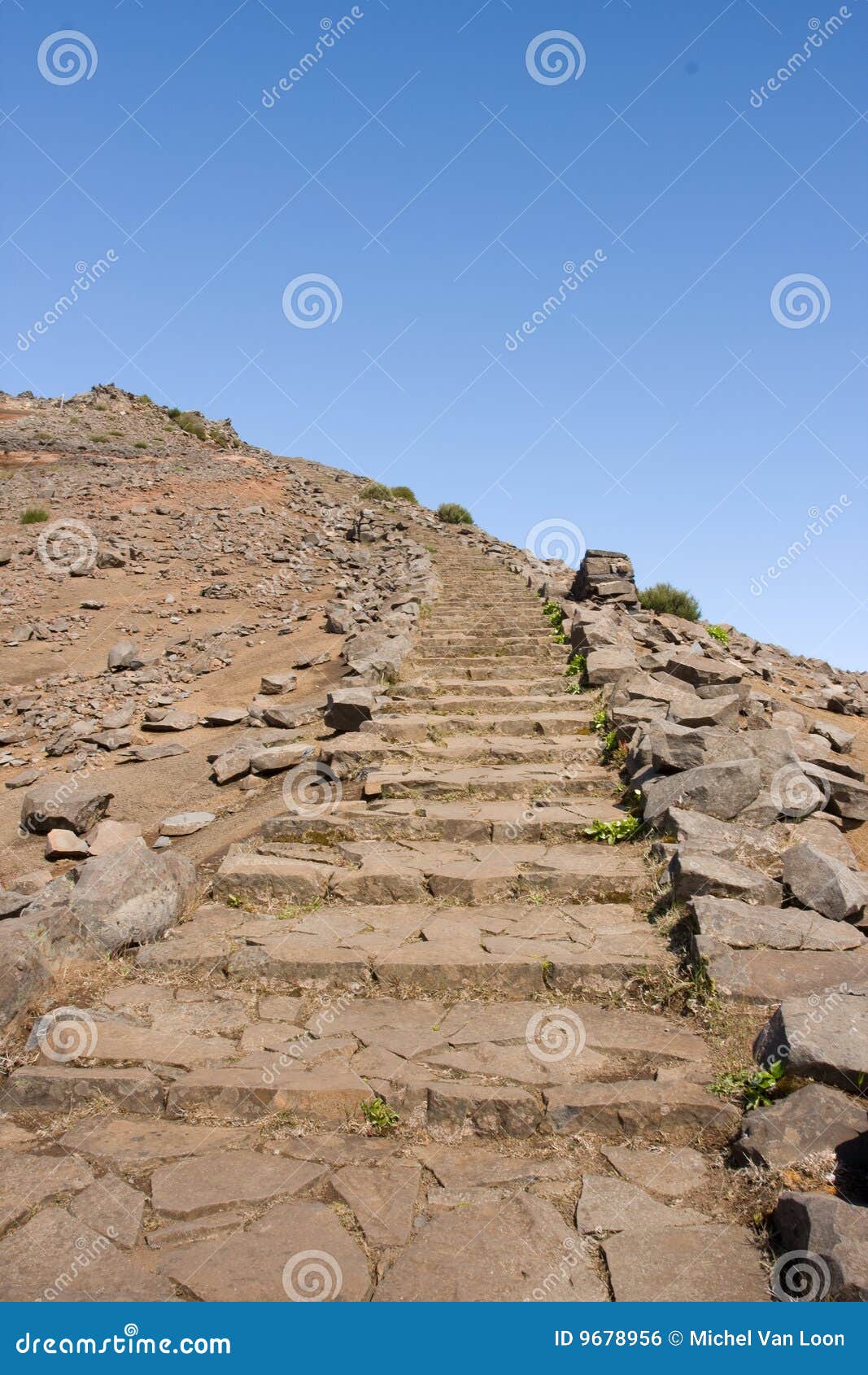 Pathway to heaven stock photo. Image of stair, blue, belief - 9678956